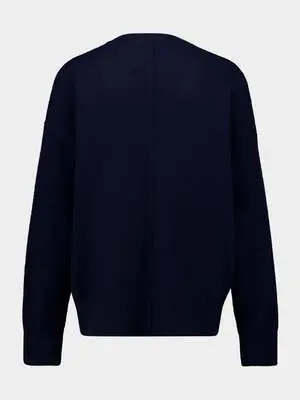 LISA YANG Nairi Knitted Cashmere Sweater - Blue