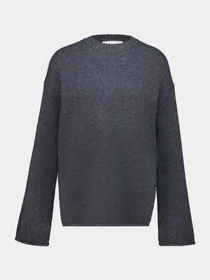 LISA YANG Kristy Cashmere Sweater - Grey
