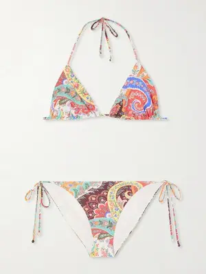 Etro Paisley-print Bikini - Multi
