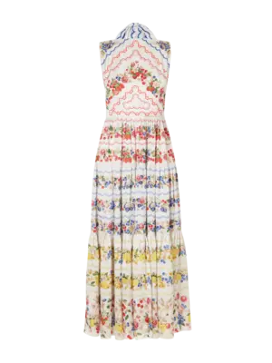 MARY KATRANTZOU Sophia Floral-print Maxi Dress - Multi