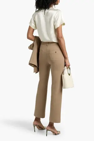 Max Mara Tanga Cotton-blend Jersey Pants