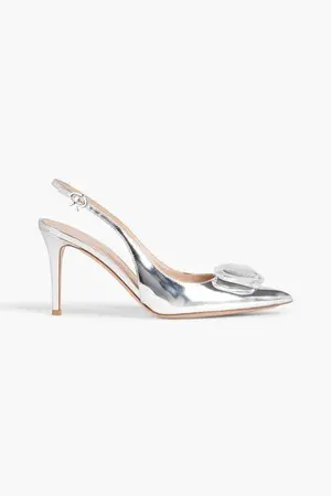 Silver Tone Pumps
