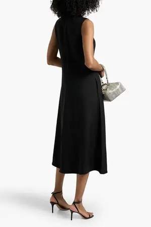 Max Mara Egoista Twill Midi Dress