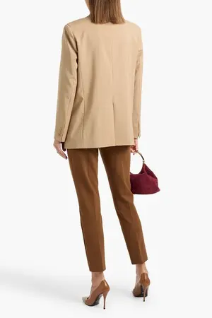 Max Mara Materia Wool Blazer - Beige
