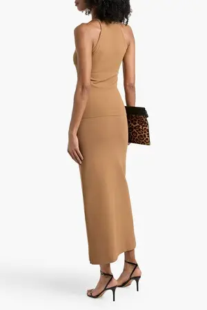 Max Mara Armida Stretch-knit Tank - Camel