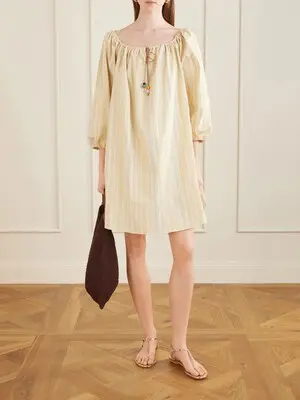 Bernadette Bonnie Striped Mini Dress