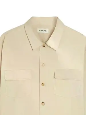 FRAME Patch-pocket Shirt Jacket