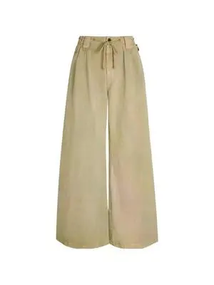Free People Julien Drawstring Trousers - Neutrals