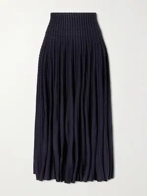 Alaia Box Pleat Skirts
