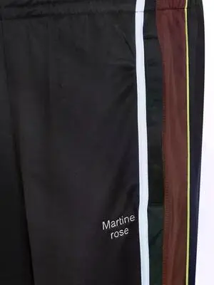 Martine Rose Side-stripe Trousers - Black