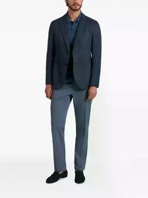 SLOWEAR Button Trousers - Blue
