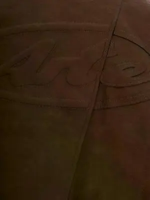 ARTE ANTWERP Embroidered Bomber Jacket - Brown