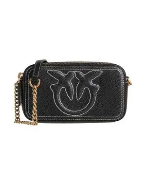Pinko Leather Camera Cross-body Bag - Black