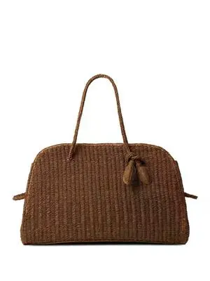 Jacquemus Large Raffia Bag - Brown