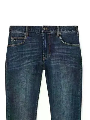 Emporio Armani J45 Five-pocket Jeans - Blue