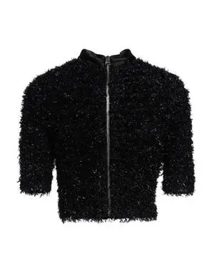 Balmain Short Sleeve Embellished Knit Top