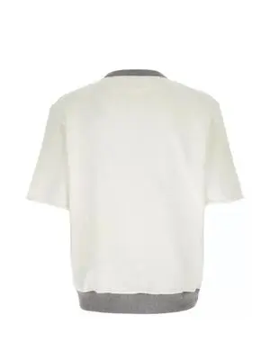 Brunello Cucinelli Short-sleeved Sweatshirt - White