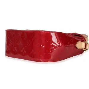 LOUIS VUITTON Pomme D'amour Monogram Vernis Bellflower Pm - Red