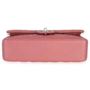 Chanel Quilted Lambskin Classic Double Flap Bag - Pink