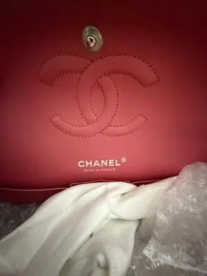 Chanel Quilted Lambskin Classic Double Flap Bag - Pink