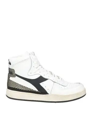 DIADORA Leather High-top Sneakers