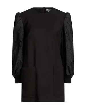 Max Mara Mini Dress In Virgin Wool And Elastane
