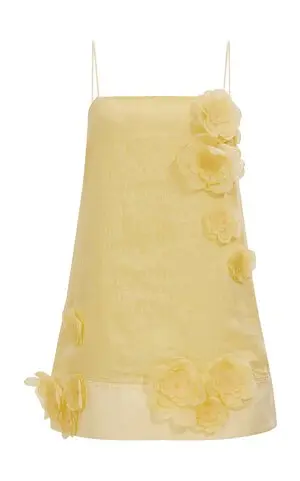 Aje Cloudscape Embellished Top - Yellow