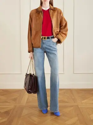 Versace Tina 65 Denim Pumps