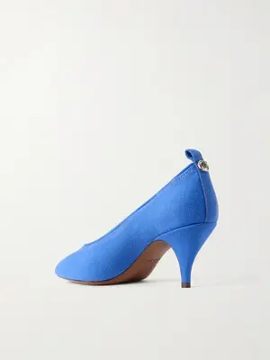Versace Tina 65 Denim Pumps