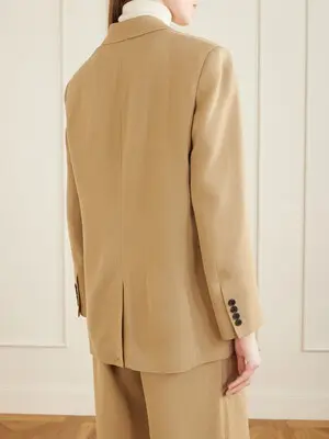 THE ROW Ezri Silk Blazer - Neutrals