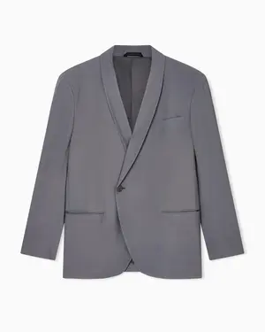 Giorgio Armani Single-breasted Suit In Viscose Cannet