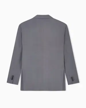 Giorgio Armani Single-breasted Suit In Viscose Cannet