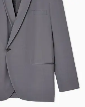 Giorgio Armani Single-breasted Suit In Viscose Cannet
