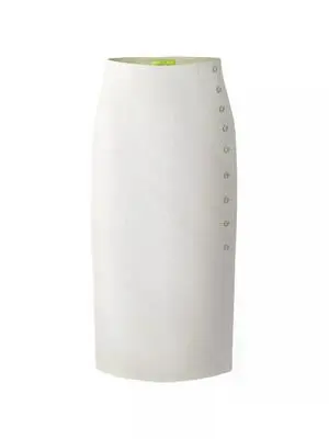 Shanghai Tang Floral Print Skirt - Neutrals