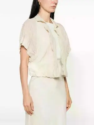 CIVIDINI Crinkled Cardigan