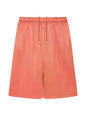 COURREGES Back-panel Shorts - Orange