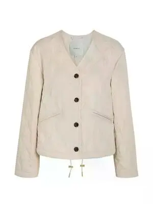 Varley Saba Quilted Jacket - Neutrals
