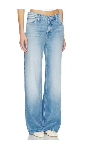 MOTHER The Rerun Zip Sneak Jeans