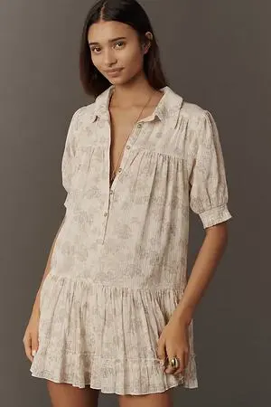 PILCRO 100% Cotton Romper