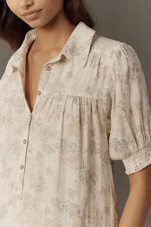 PILCRO 100% Cotton Romper