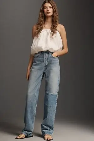 AGOLDE 90s Mid-rise Relaxed Straight Leg Jeans - Session