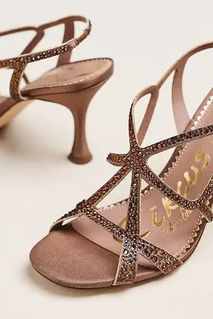 CIRCUS NY BY SAM EDELMAN Louisa Strappy Heels - Bronze