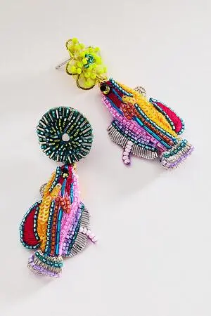 Mignonne Gavigan Leather Earrings