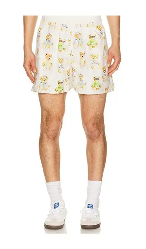 MARKET Teddy Bear Print Shorts - Multi