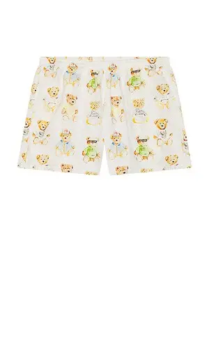 MARKET Teddy Bear Print Shorts - Multi