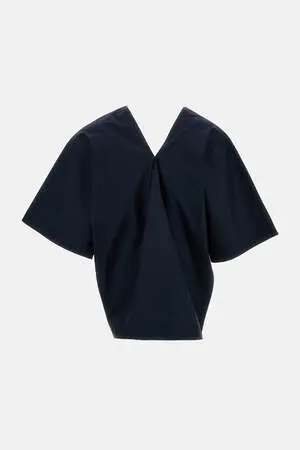 Plan C V-neck Cotton Top