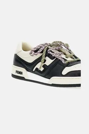 Fendi Leather Sneakers - Multicolore