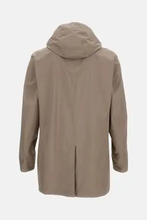 Herno Microfiber Raincoat - Grey