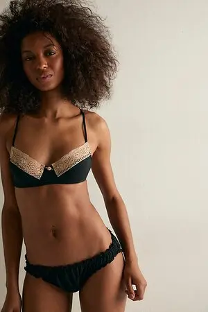 Only Hearts Dreamers Antoinette Bikini Undies - Khol
