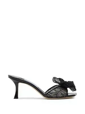 Jimmy Choo Bow Detailing Mules Clogs For Women